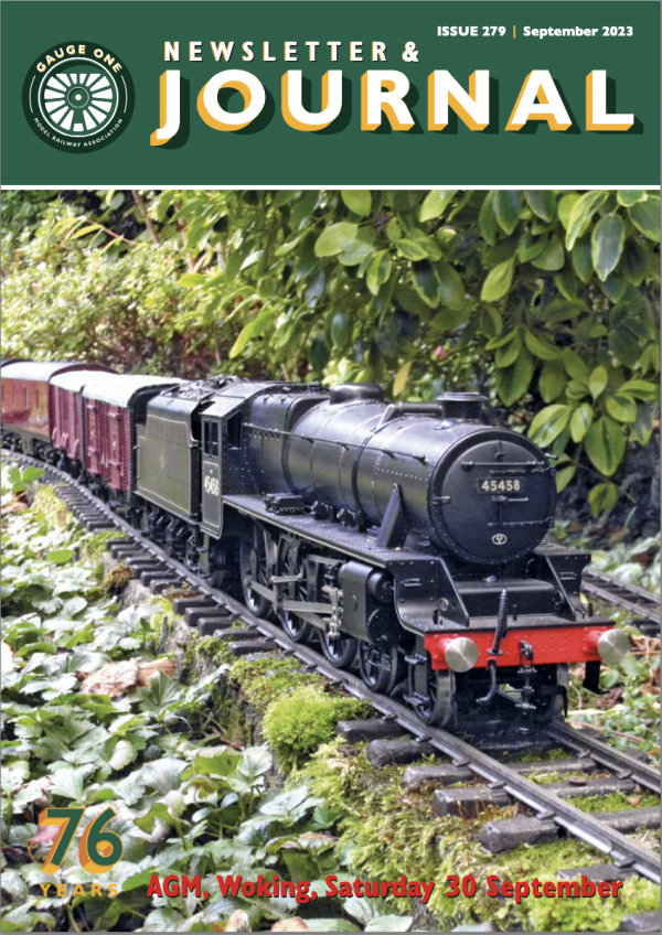 Journals – The Gauge One Model Railway Association